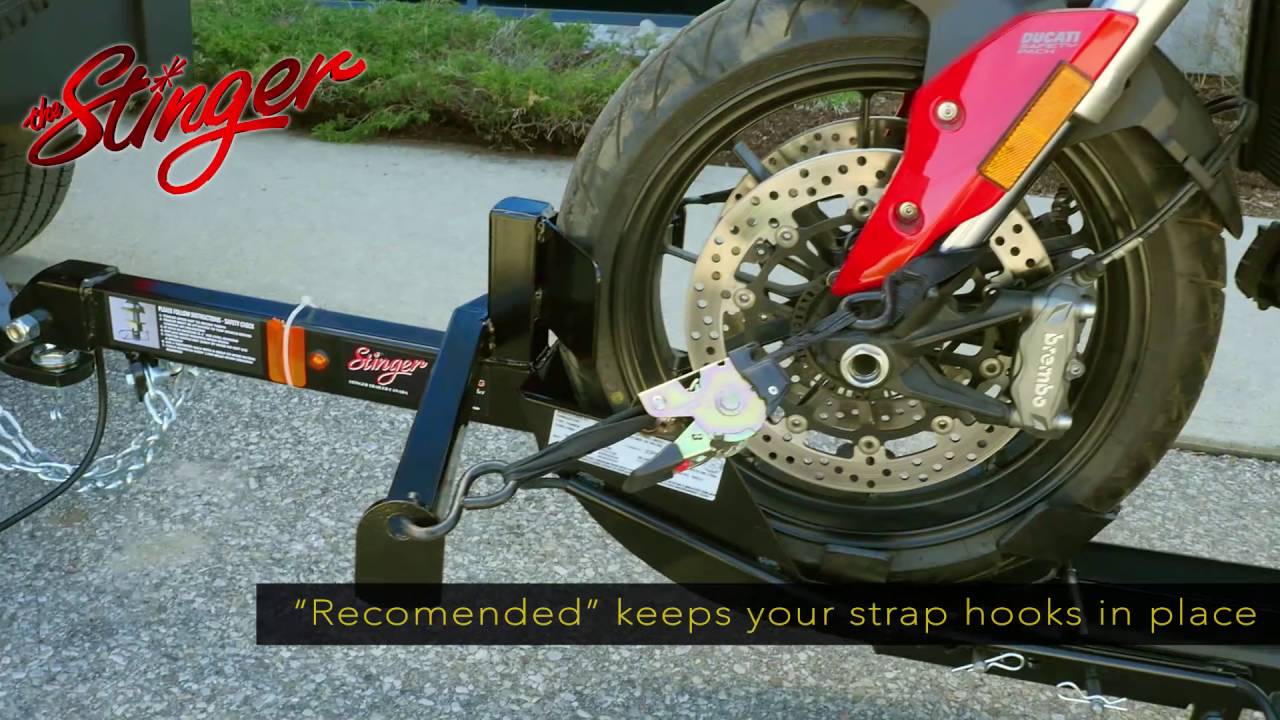 Tie down and loading your Stinger - YouTube