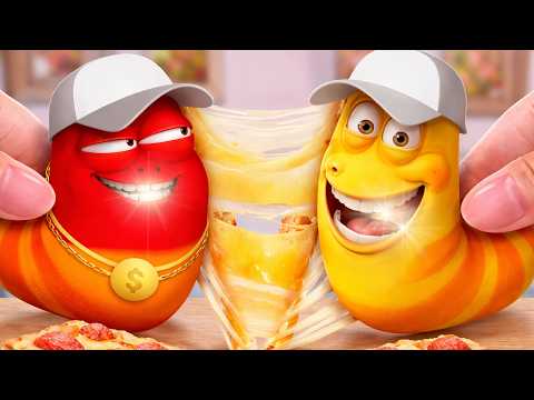 LARVA 20226: Red and Yellow are stuck | ANIMATION FILM 3D | FUNNY ANIME | Comics Official