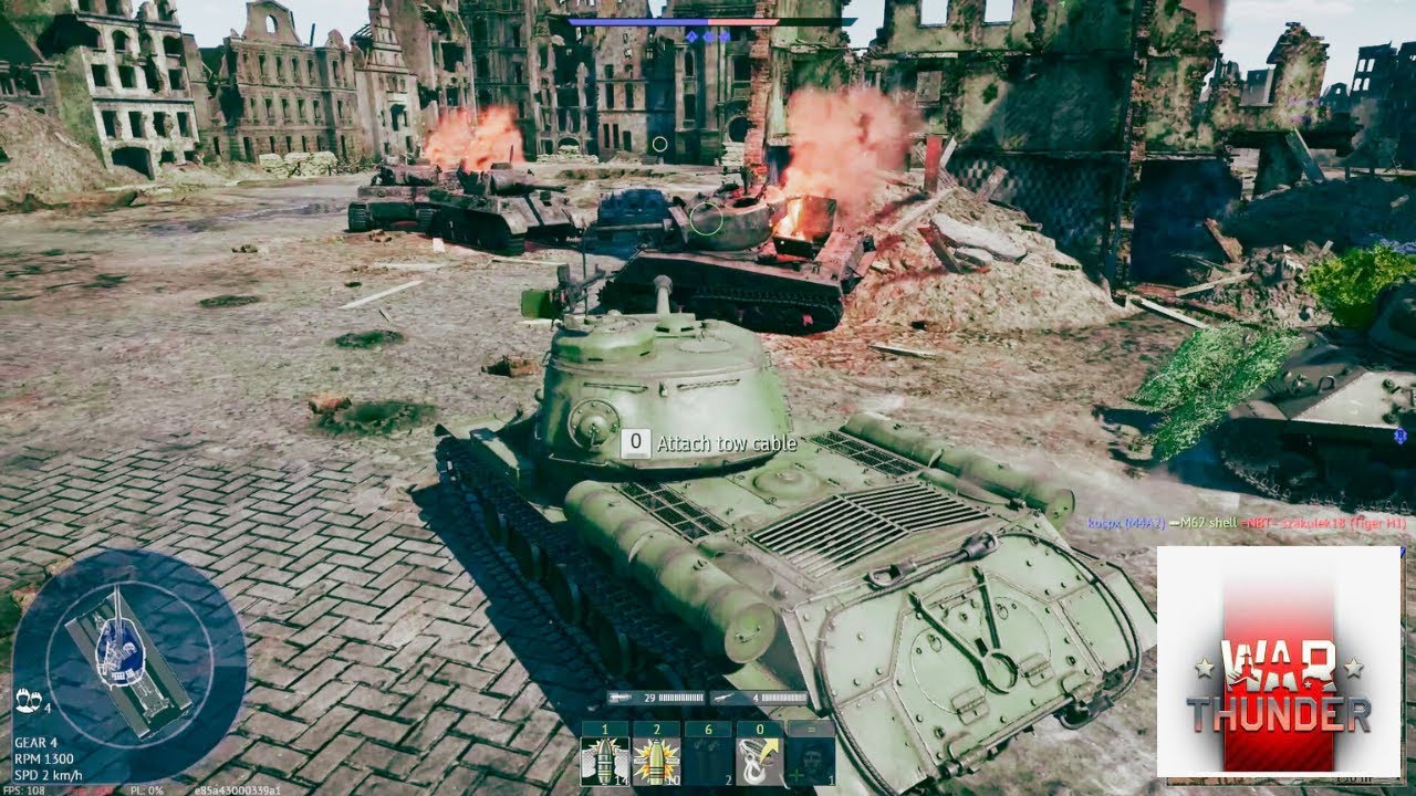 War Thunder - Tanks Destruction Moments - YouTube