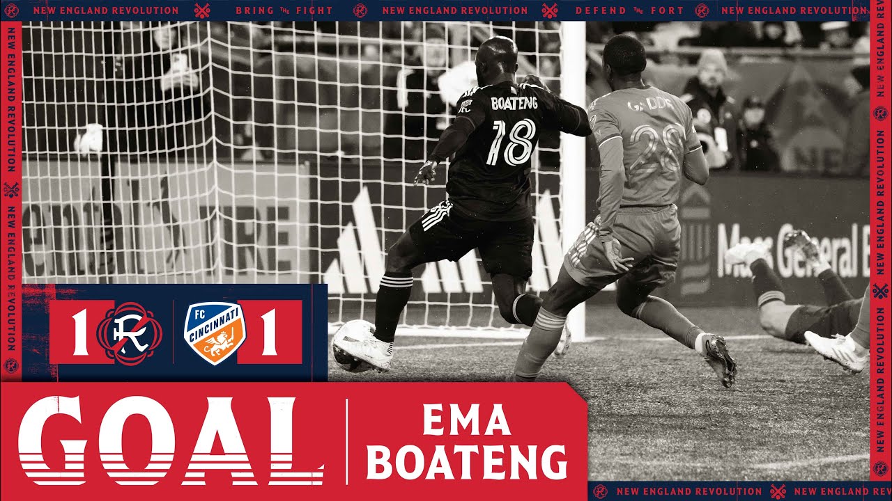 GOAL | Ema Boateng scores the equalizer at the half - YouTube