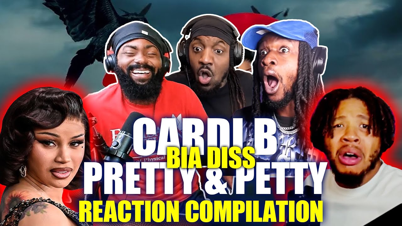 Cardi B Ends BIA With Brutal Diss - Pretty & Petty Reaction Compilation ...
