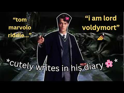 Tom Riddle being a ✨MURDEROUS KING✨ for like 3 mins straight