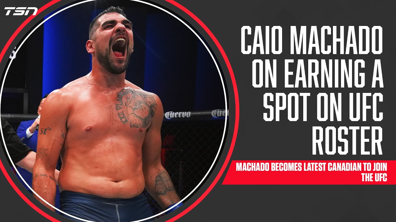 Caio Machado on earning a spot as the newest Canadian on UFC roster ...