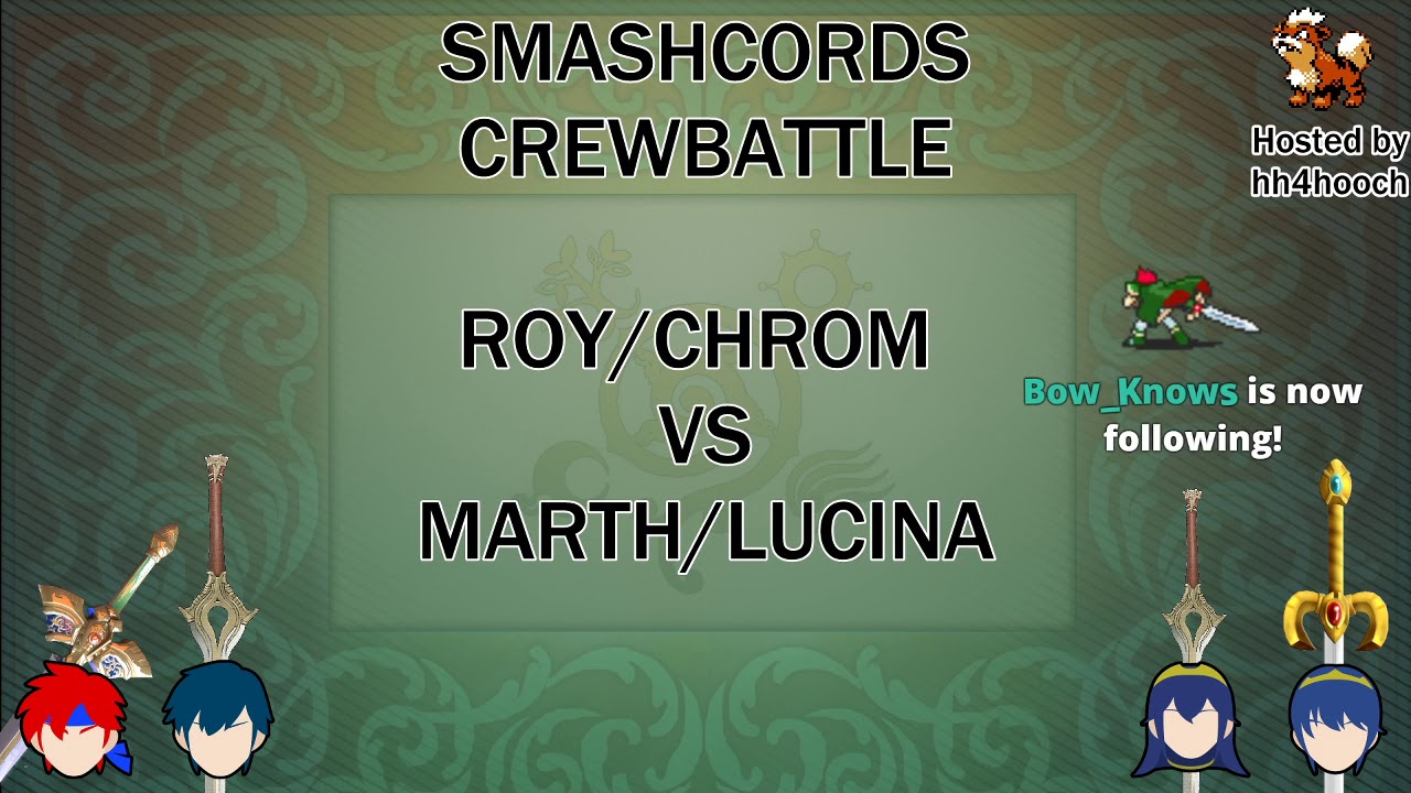 Roy/Chrom vs. Marth/Lucina Crew Battle! - YouTube