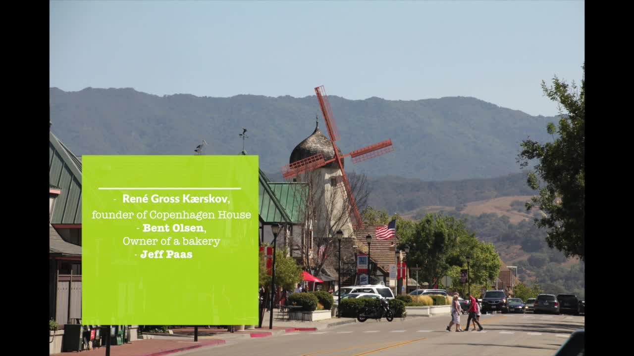 Solvang - a portrait of mini Denmark in the US - YouTube