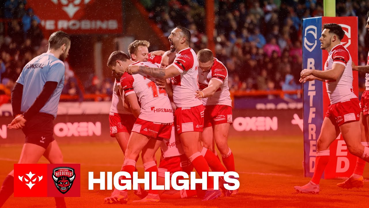 HIGHLIGHTS: Hull KR vs Salford Red Devils - Robins set sights on Cup Quarter Finals! - YouTube