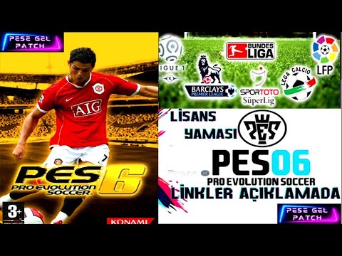 PES 6 NOSTALJİ YAMASI Forma,Yüz,Tezahürat