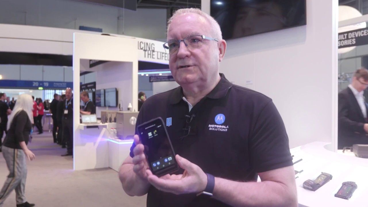 LEX L11 Handheld LTE at CCW 2018 - YouTube