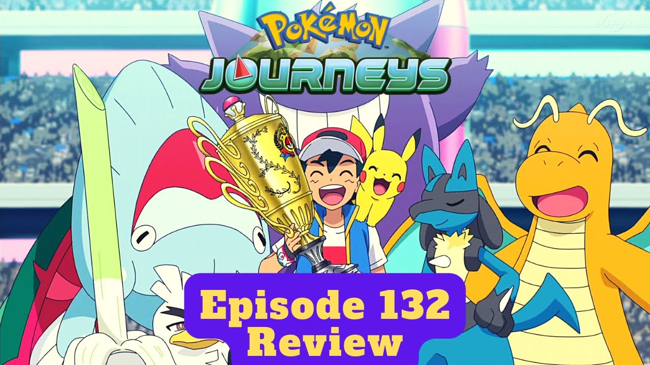 ASH WINS THE MASTERS 8 TOURAMENT! ASH VS LEON PART 4! POKEMON JOURNEYS ...