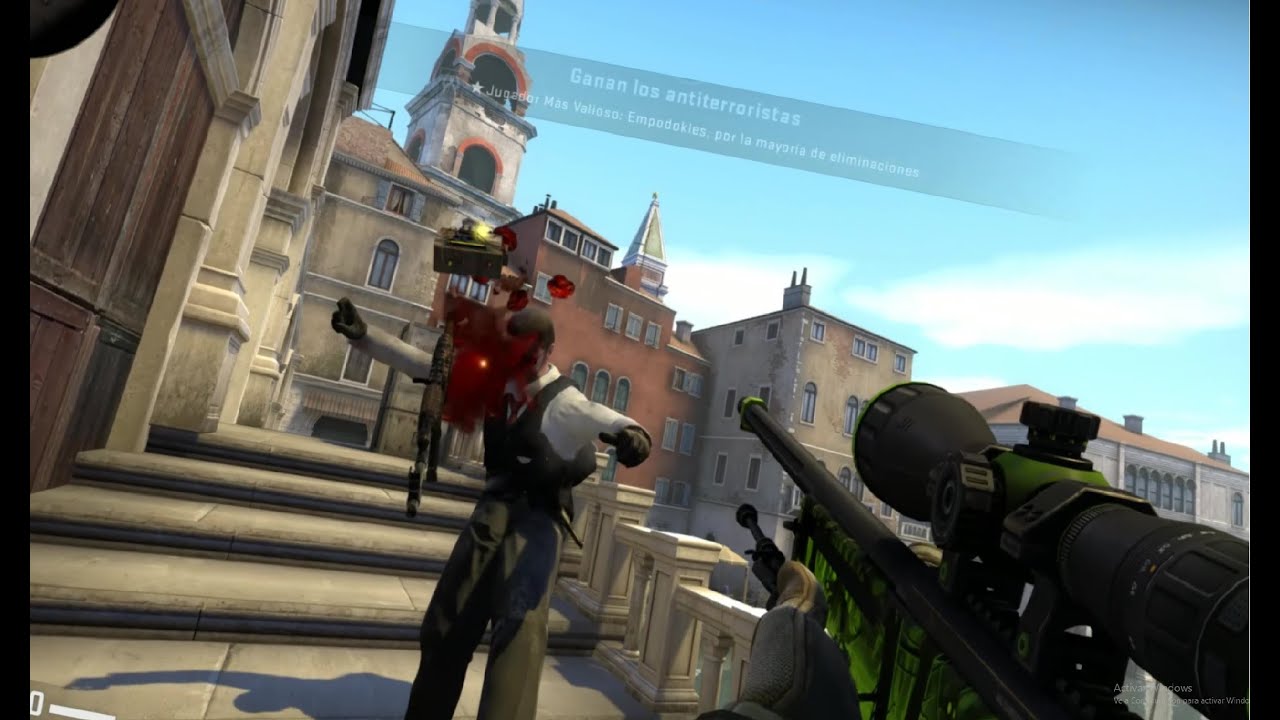 Reventando en Counter strike 2vs2 mapa de Canals - YouTube