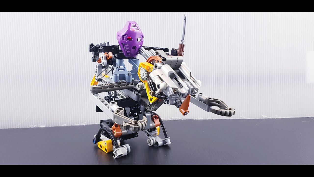 Lego Bionicle MOC: Boxoraus Rex || (a.k.a. The Hikaki Boxor) - YouTube