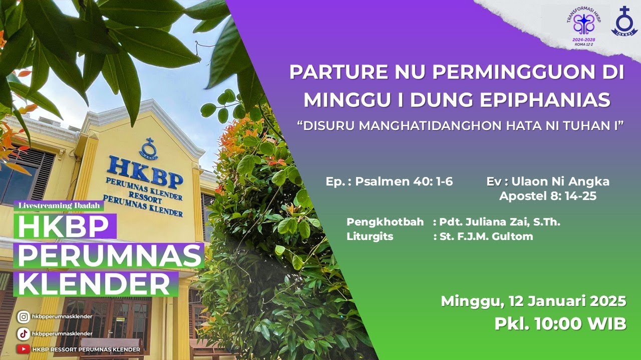 HKBP RESSORT PERUMNAS KLENDER - YouTube