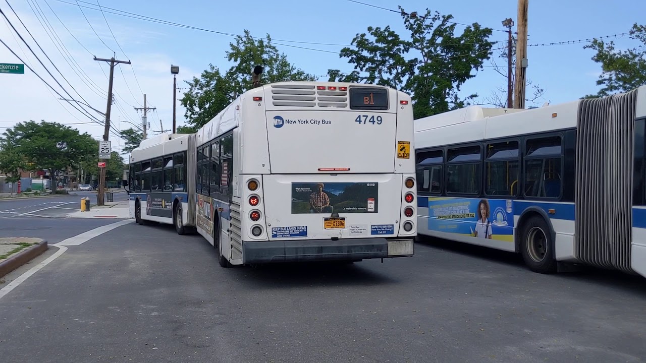 2012 XD60 on Bay Ridge bound B1 at Oriental Blvd and Mackenzie St - YouTube