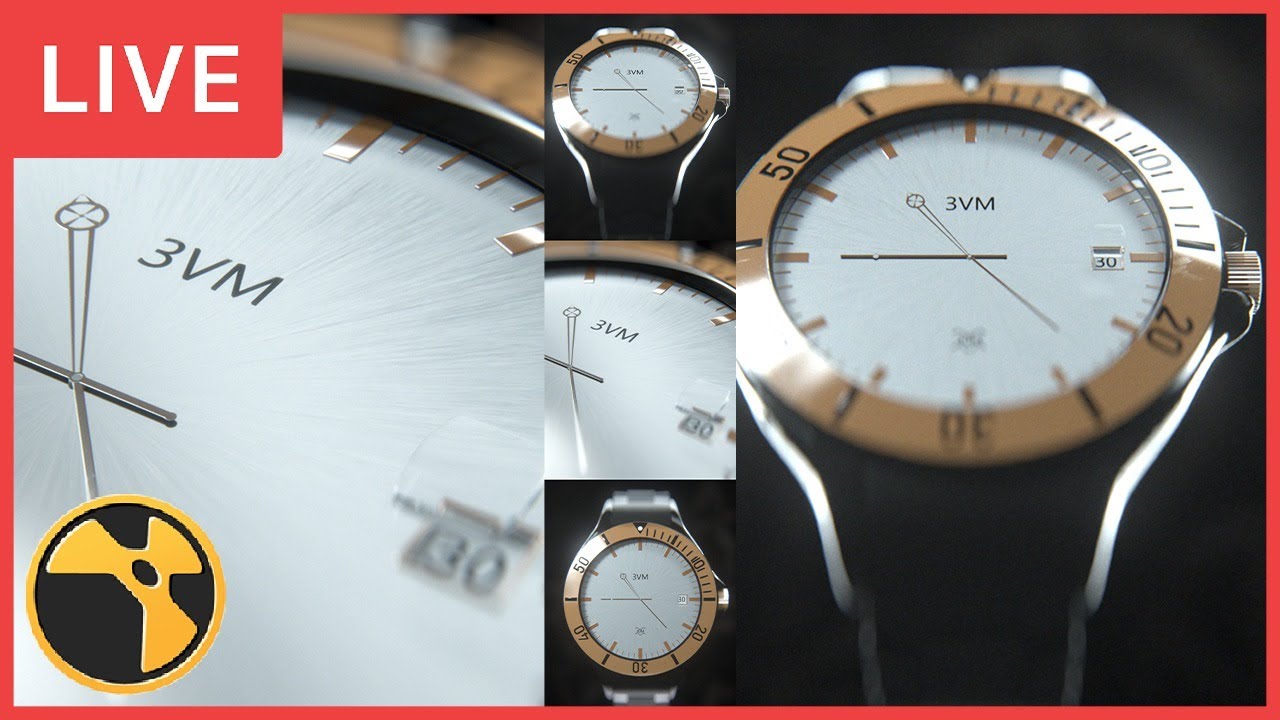 CG Product Compositing Process in Nuke LIVE - YouTube