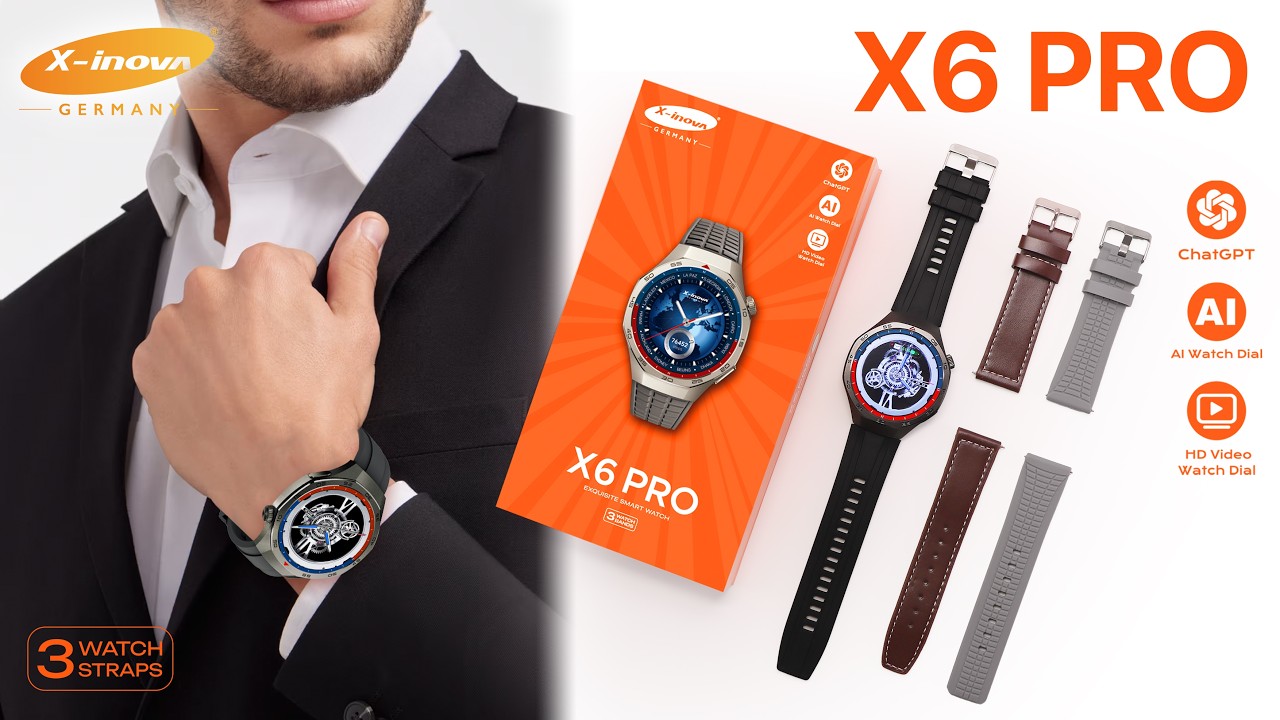 🌟X6 PRO | Smart Watch | X-INOVA - YouTube