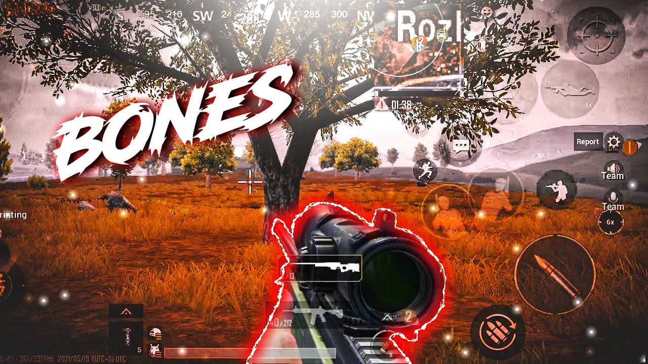 BONES ️ | PUBG MOBILE MONTAGE | ManisHX GaminG - YouTube