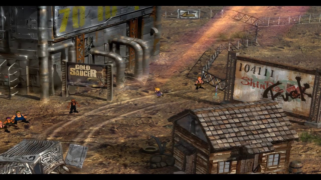 Final Fantasy VII - Cait Sith summons KotR in Corel Prison - YouTube