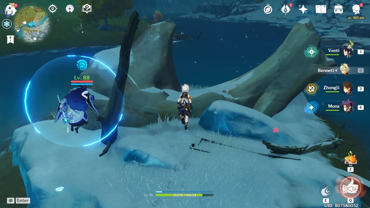 Genshin Impact : Lokasi Strange Tooth utk Craft Dragonspine Spear - YouTube