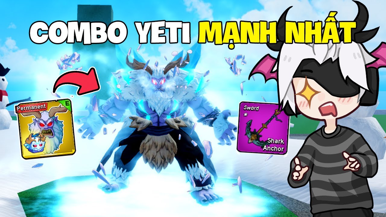 VinhTheGamer DÙNG COMBO MẠNH NHẤT CỦA YETI ĐỂ PVP TRONG BLOX FRUIT ...