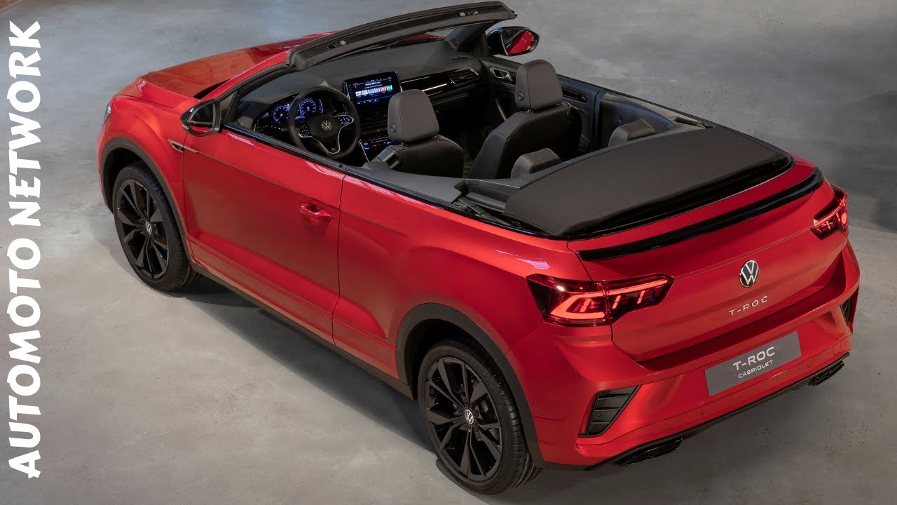 2023 Volkswagen T-Roc Cabriolet With a fresh design. - YouTube
