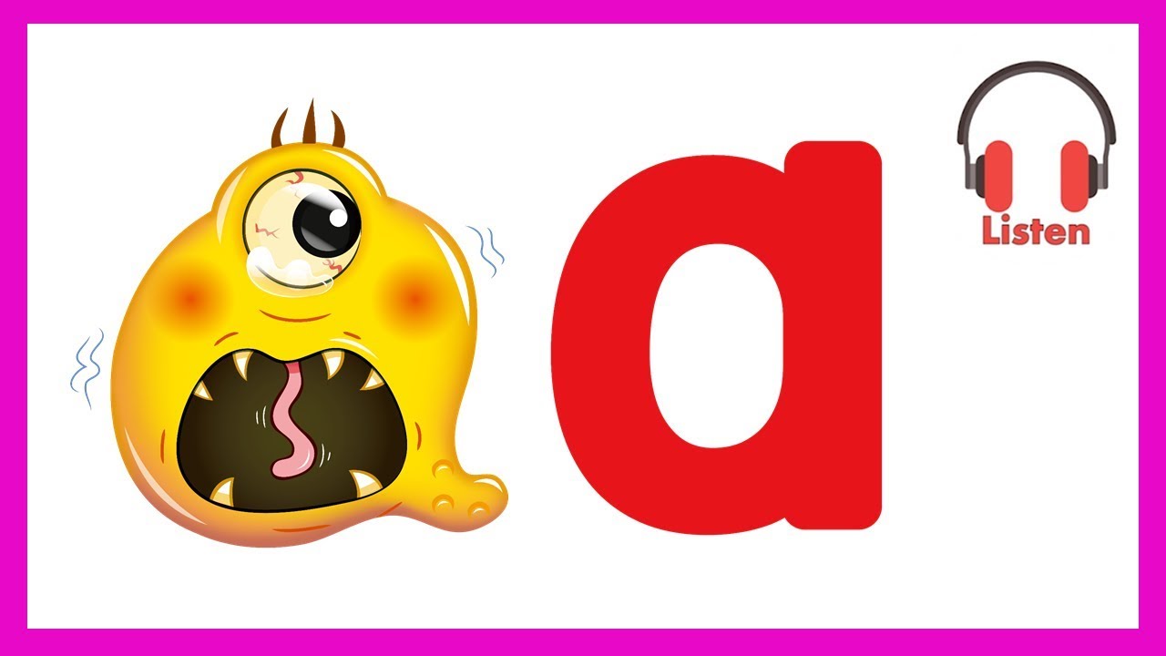 PHONICS A TO Z SMALL LETTERS - YouTube