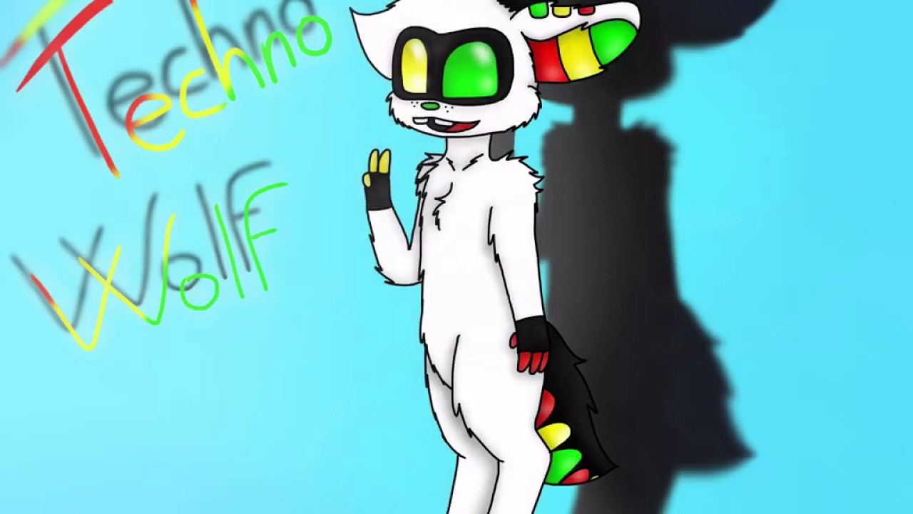 Fan art for Techno Wolf :3 - YouTube