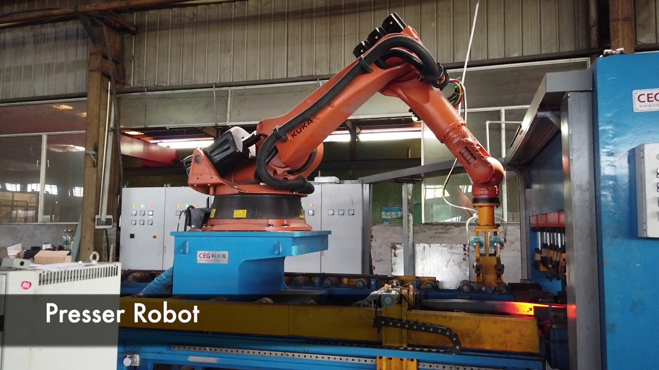 2020 CEG Parabolic Taper Rolling Mill for Leaf Spring - YouTube