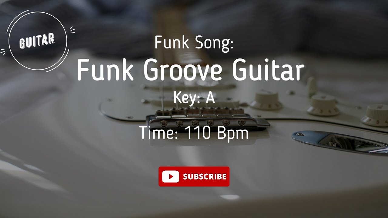 Funky Backing Track Guitar Jam in A FUNK - YouTube