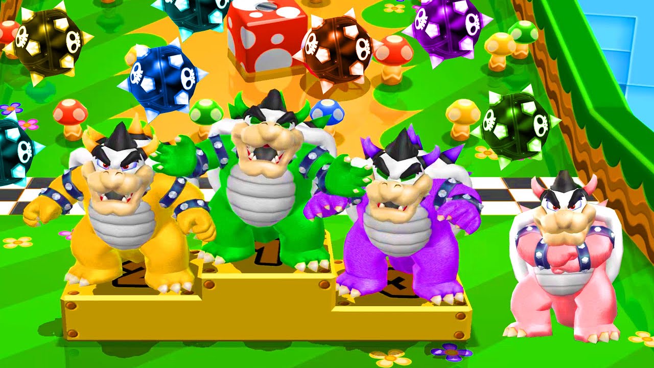 Mario Party 9 Minigames - All Mod Bowser (Master Difficulty) #MarioGame ...