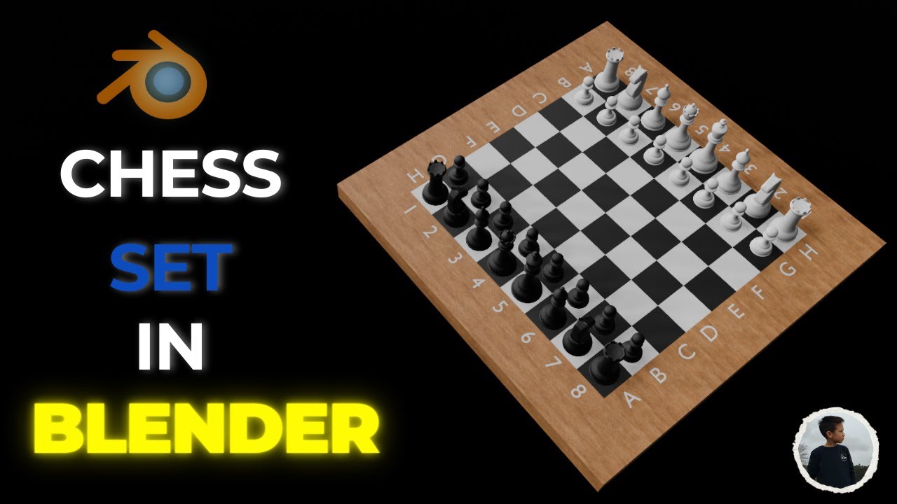Making a Chess Set in BLENDER - YouTube