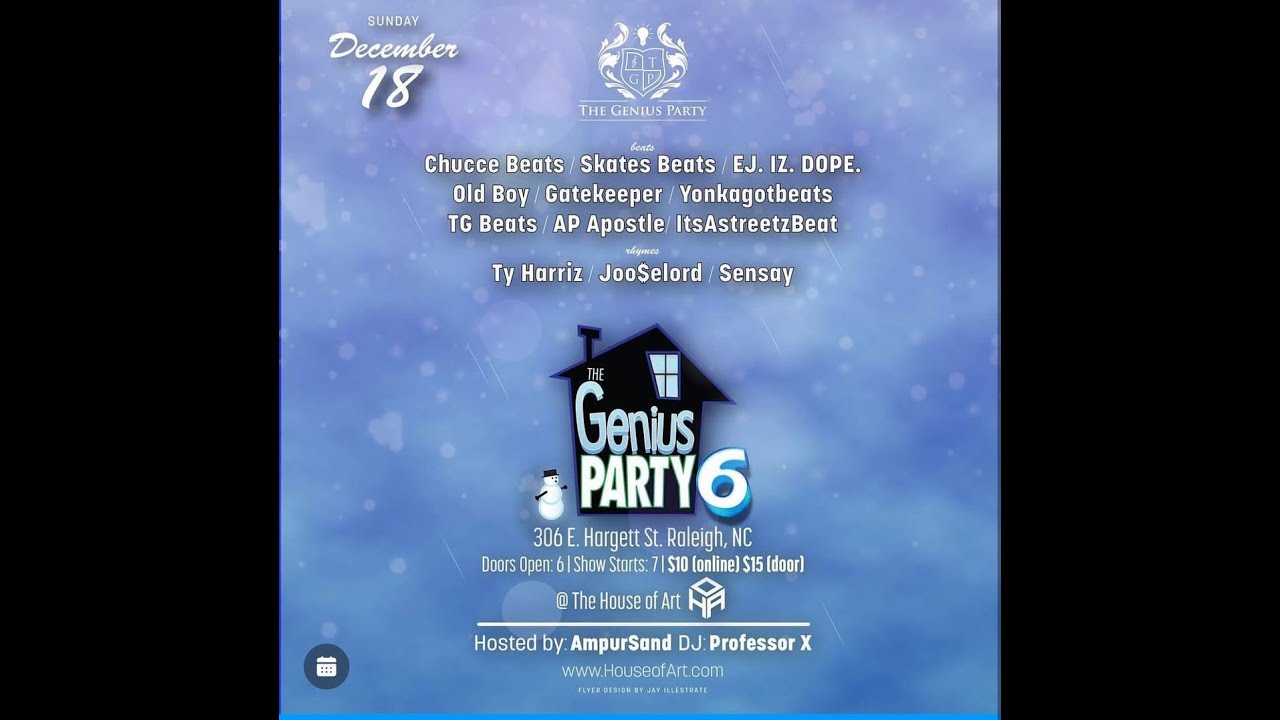 The Genius Party 6 ft. YONKA BEATS - YouTube