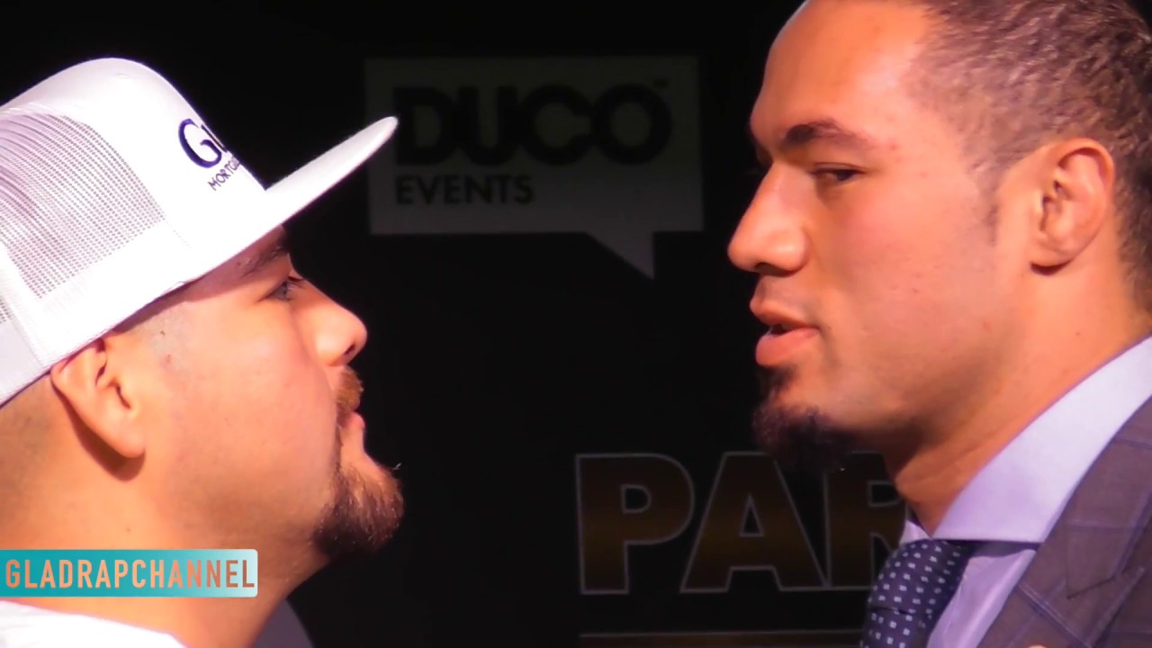 FACE OFF: Andy Ruiz vs Joseph Parker - Press Conference at Britomart ...