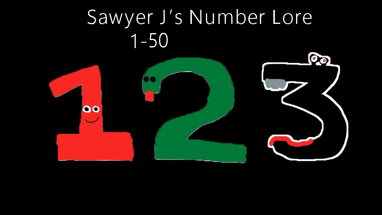 Sawyer J's Number Lore 1-50 - YouTube