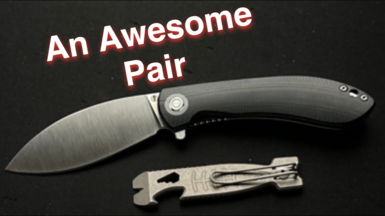 Vosteed Nightshade LT - Shilin Cutter Knife Review - YouTube