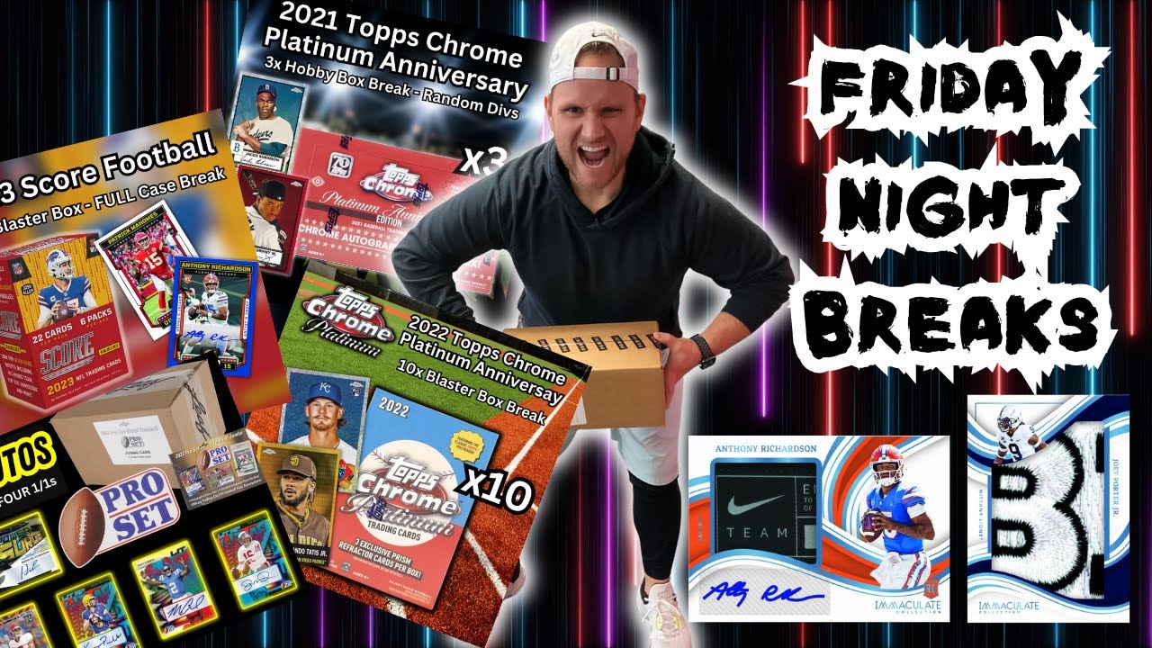Friday Night Breaks - Immaculate Collegiate, Cheap Blaster Box Rips and ...