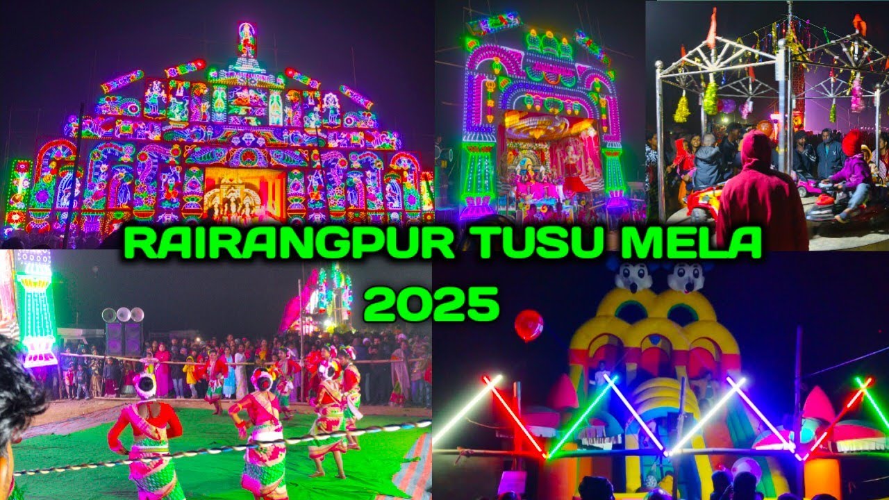 Rairangpur Tusu Mela 2025 || Rairangpur || Mayurbhanj ...