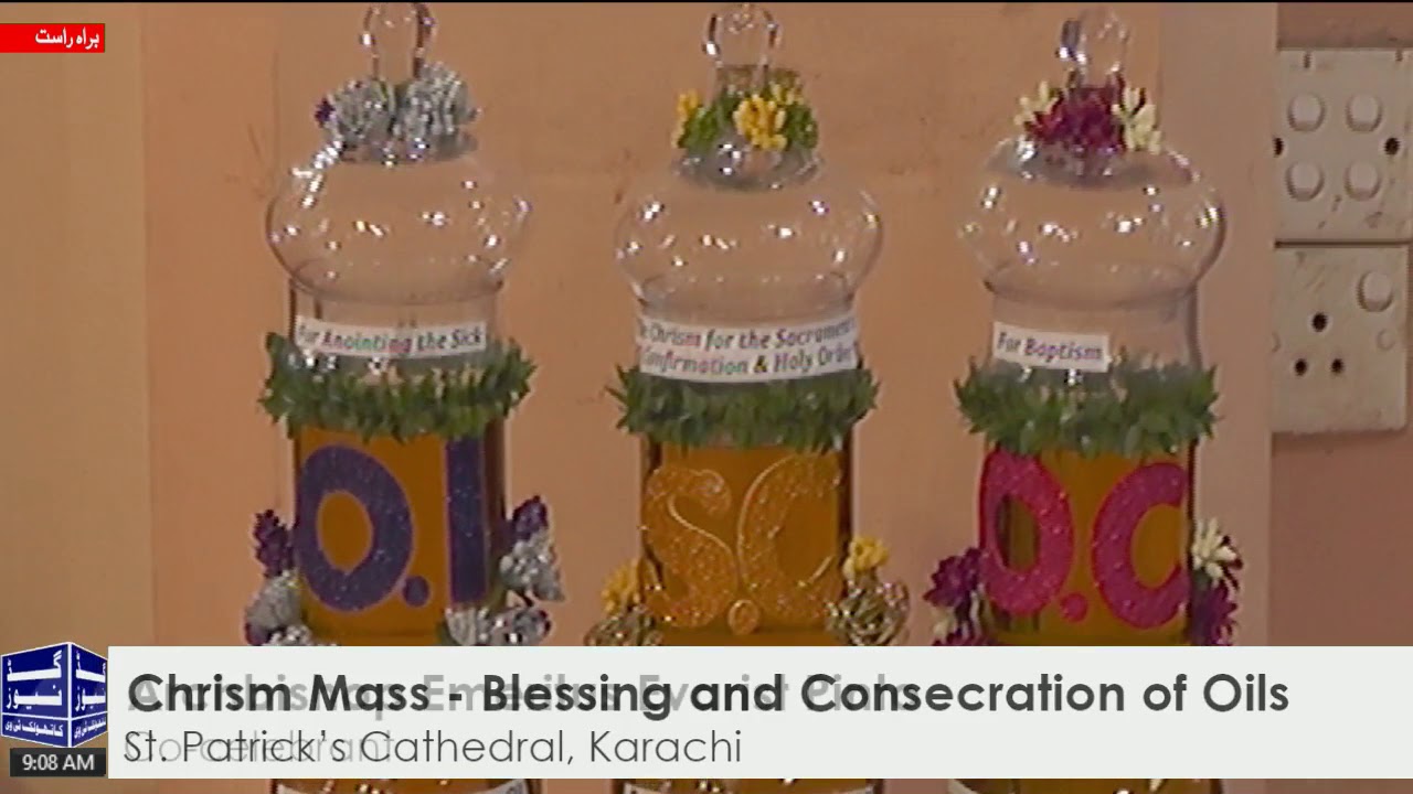 Chrism Mass - Blessing and Consecration of Oils - YouTube