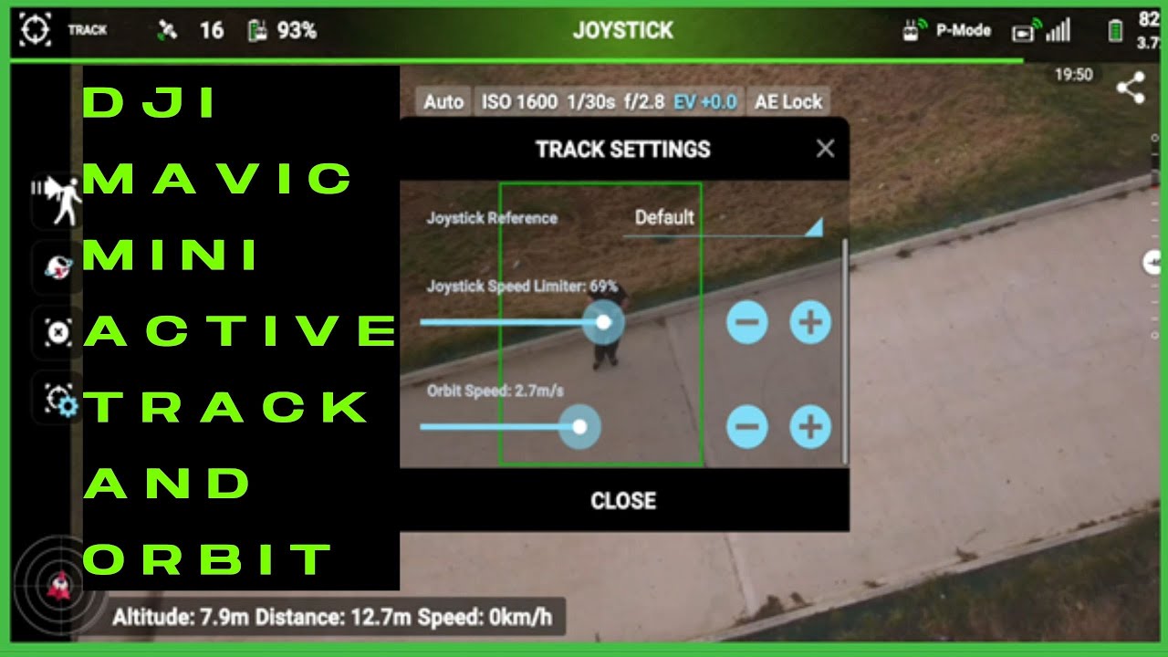 Mavic Mini Active Track And Orbit - YouTube