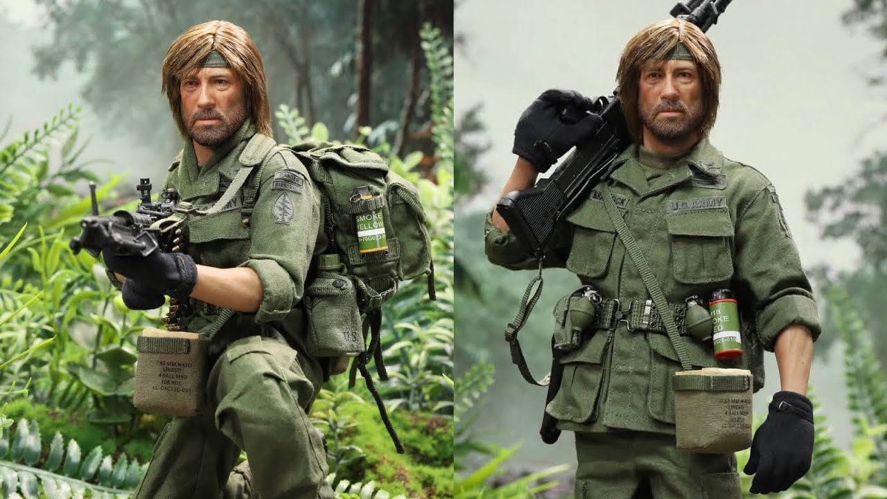 New Chuck Norris Col James Missing In Action 1/6 scale action figure ...