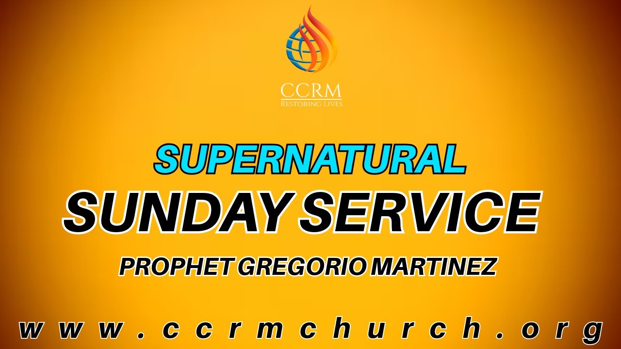 SUPERNATURAL SUNDAY SERVICE - YouTube