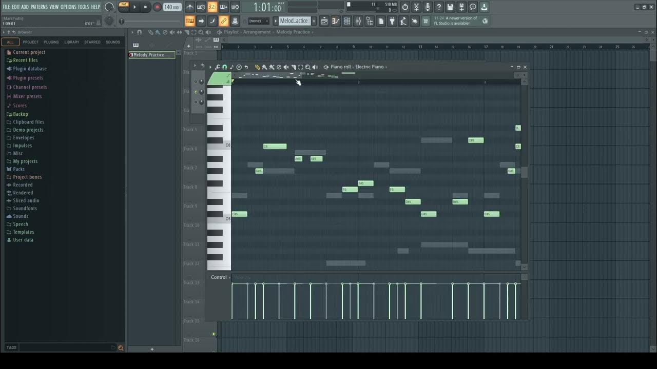 Melody Practice #1-3 - YouTube