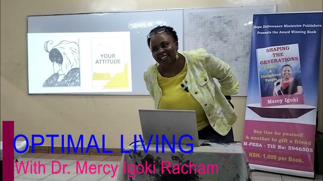 Optimal Living with Dr. Mercy Igoki Racham part 1 #careeradvice # ...