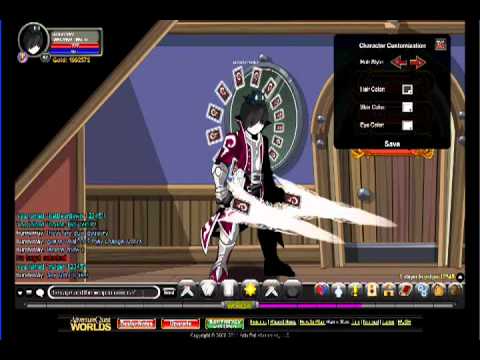 How to get the CARDCLASHER Class in AQW + Skills Overview - YouTube