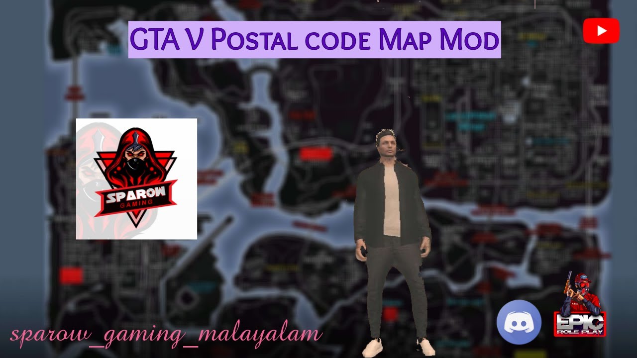 How To Add GTA 5 Like Map Postal Code In SA-MP Android | #epicrp # ...