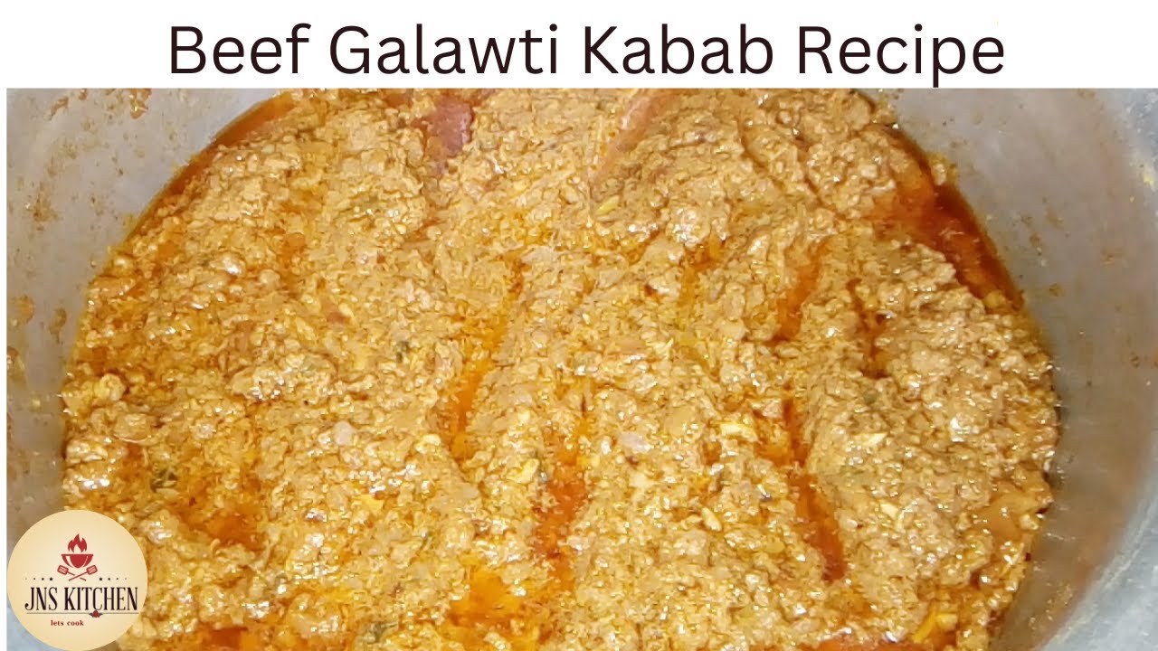 Beef Galawti kabab | Beef kachri keema | Beef kabab recipe | Eid ...