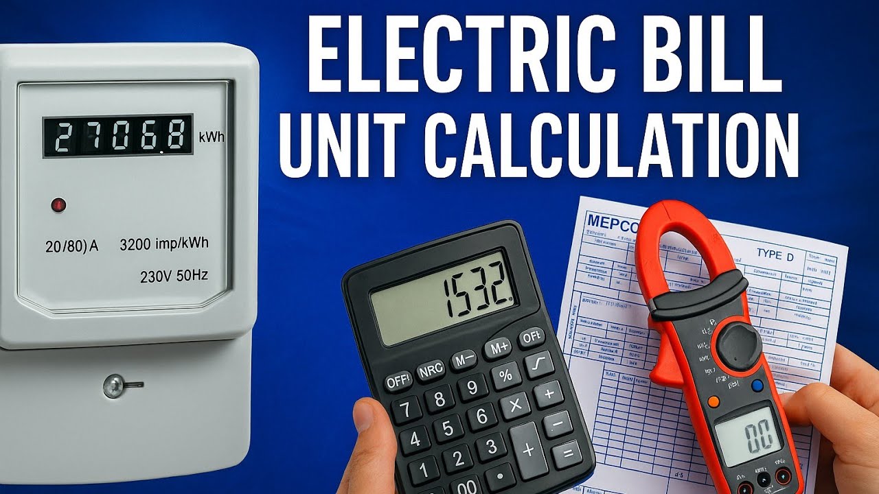 Single Phase Electricity Bill Calculation | Unit Calculation Kaise ...