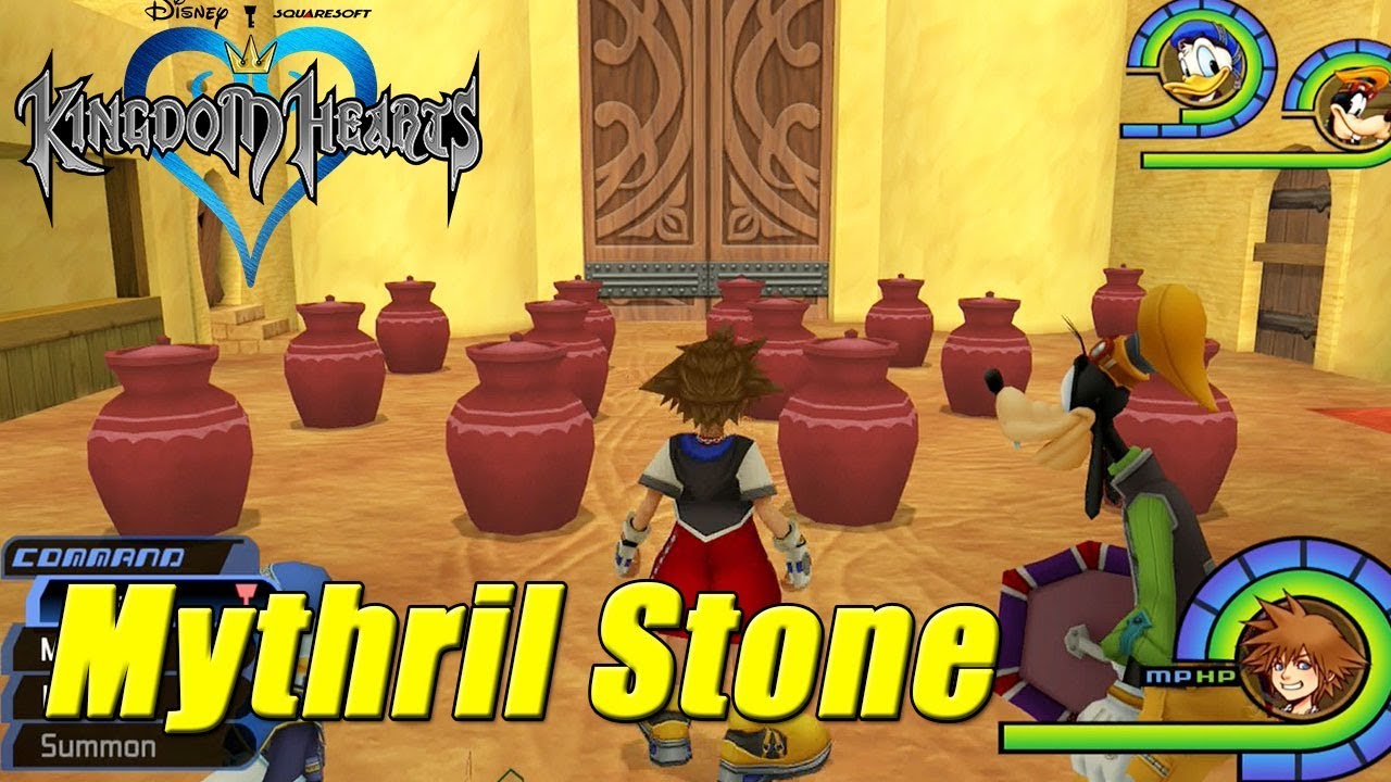 Kingdom Hearts Final Mix How To Farm Mythril Stone - YouTube