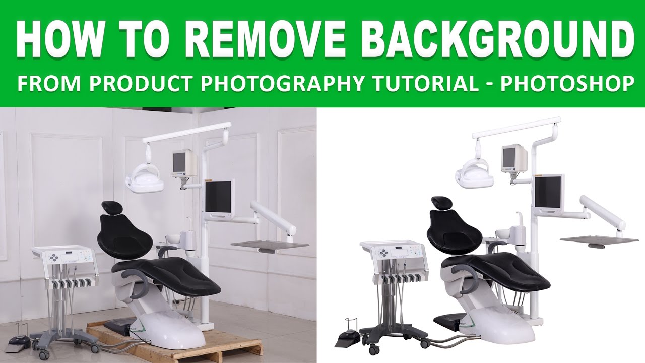 How To Remove Background from Product Photography Tutorial - Photoshop ...