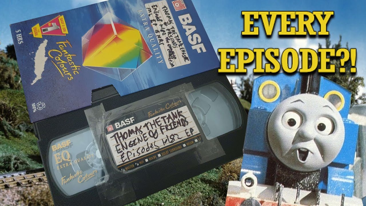 I recorded all 182 episodes of the original Thomas the Tank Engine ...