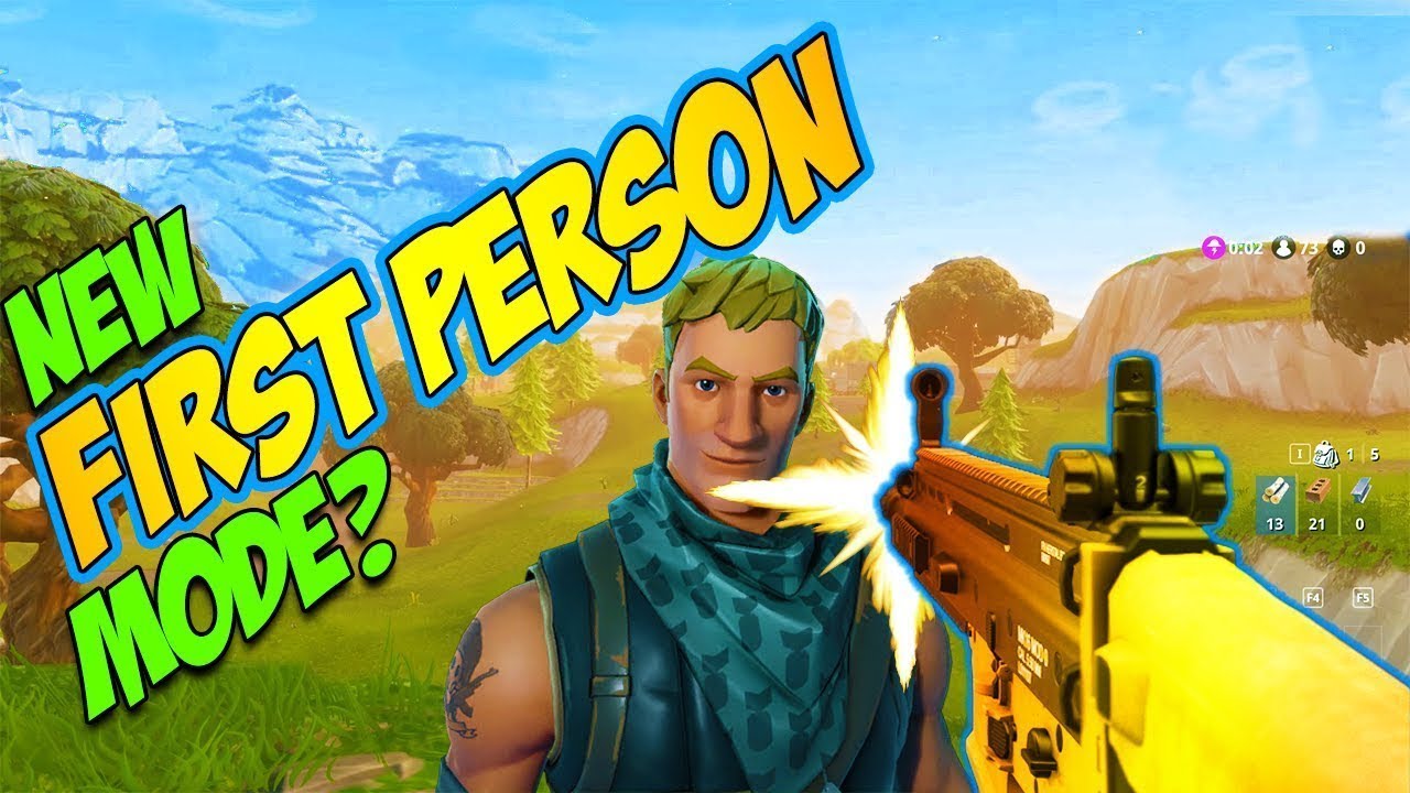Fortnite How to get First Person!! (Creative Tutorial #1) - YouTube